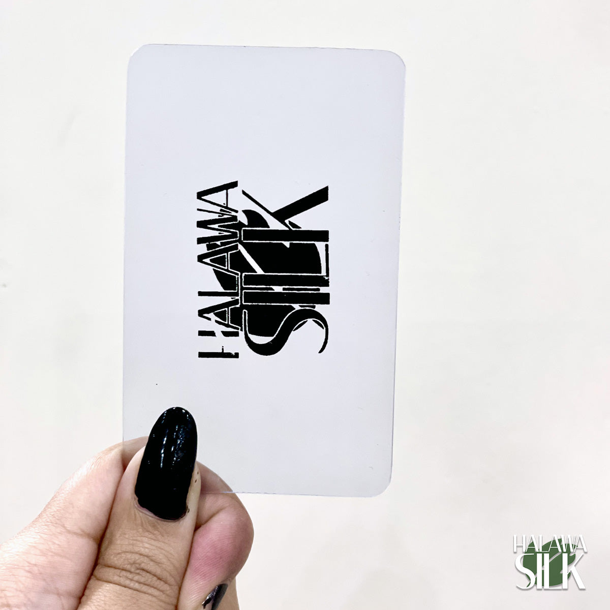 Applicator Card | Halawa Silk